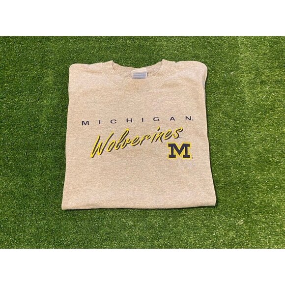 Team Edition Apparel | Shirts | Vintage Michigan Wolverines Shirt Mens ...